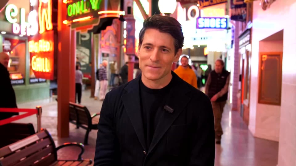 WHIO-TV interviews CBS Evening News anchor Tony Dokoupil