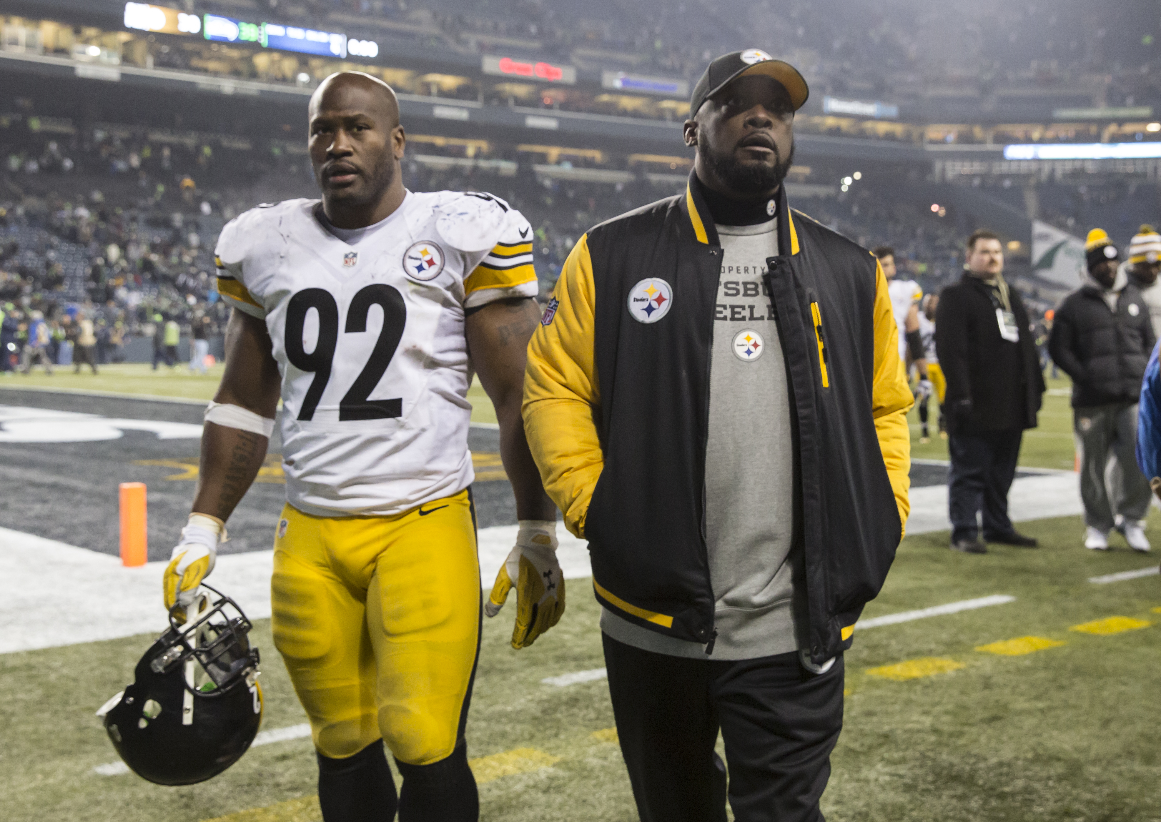 James Harrison says Mike Tomlin is not a Hall of Famer