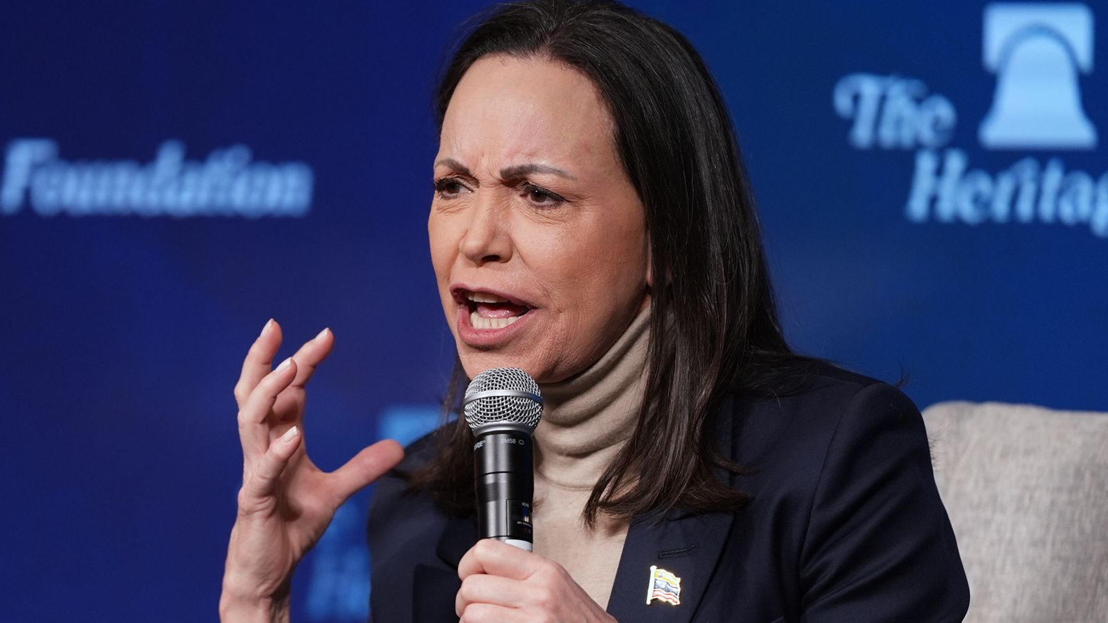 Venezuela's Machado is 'confident' Maduro's 'criminal' regime will end