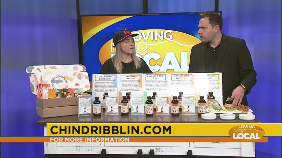 Chin dribblin’ specialty sauces feature an Asian fusion theme