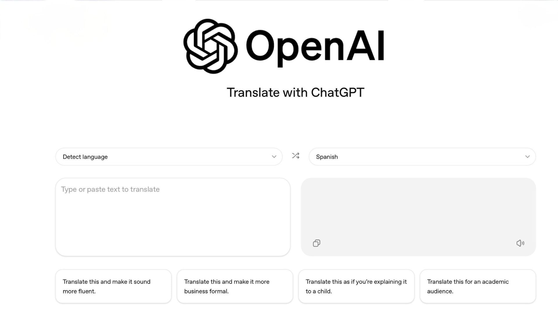 OpenAI launches ChatGPT Translate to challenge Google's dominance