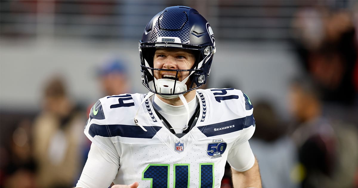 Seahawks coach Mike Macdonald updates Sam Darnold’s status ahead of ...