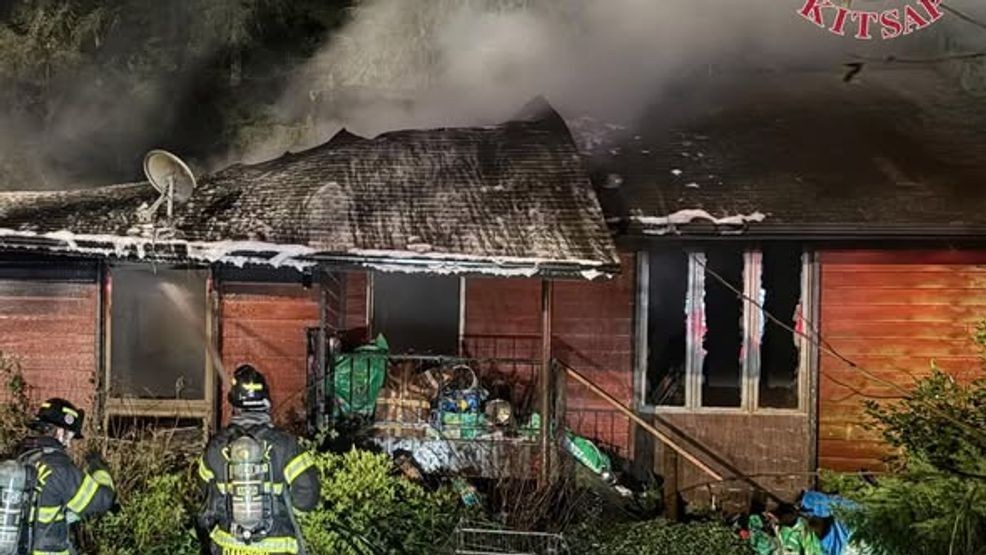 Nearly 60 pets dead after early morning blaze in Poulsbo destroys ...
