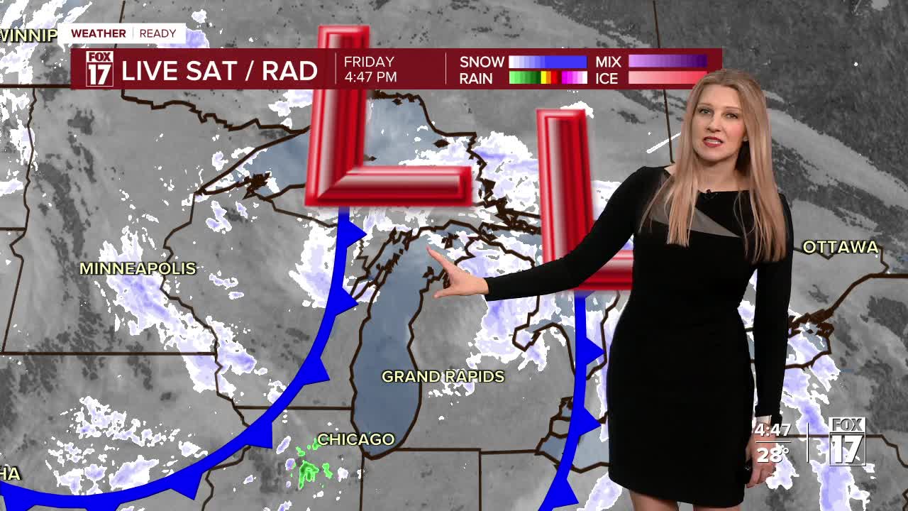 Friday PM forecast: Pockets of snow, difficult travel