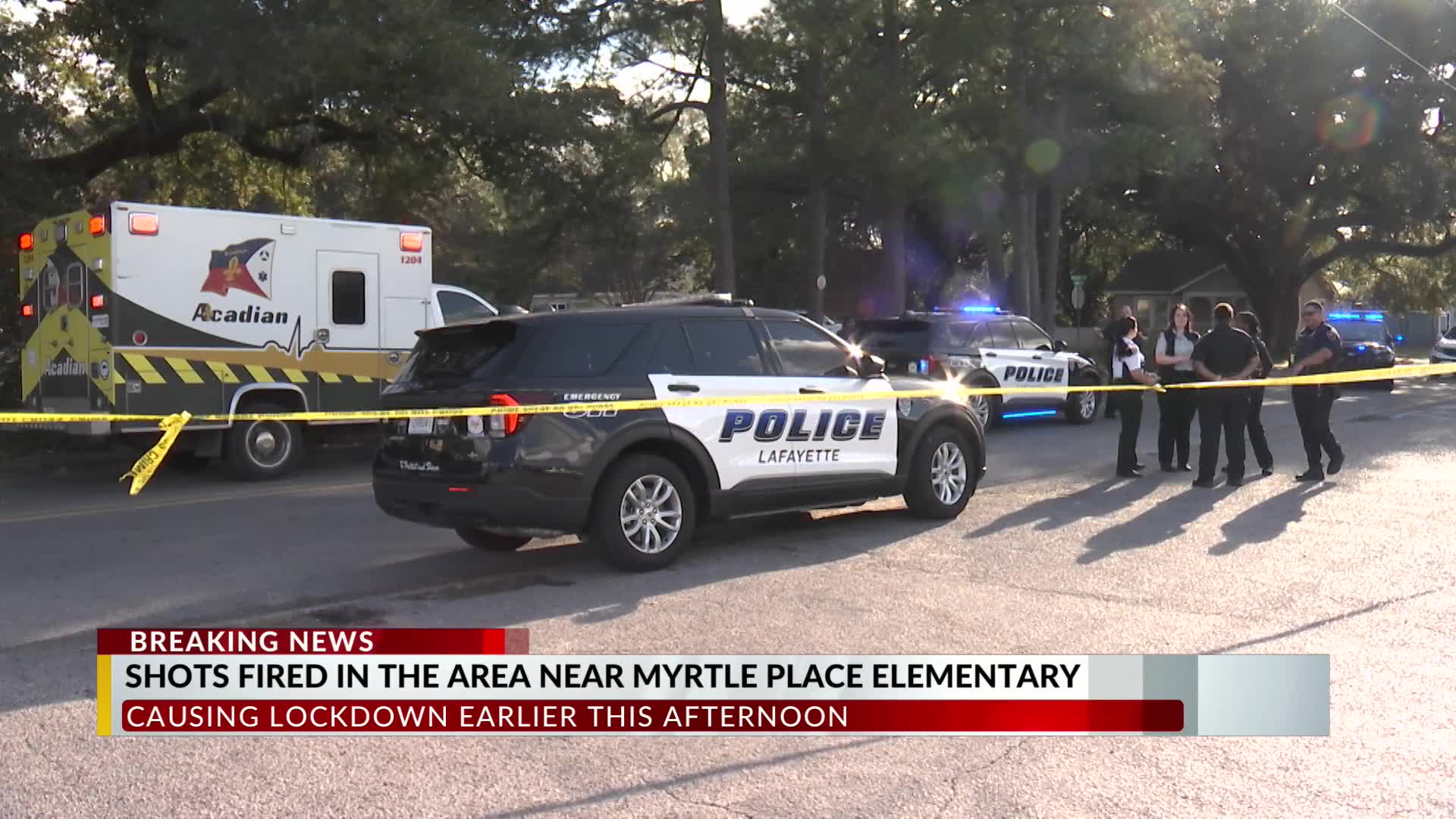 Myrtle Place Elementary placed on lockdown after shots fired in the ...