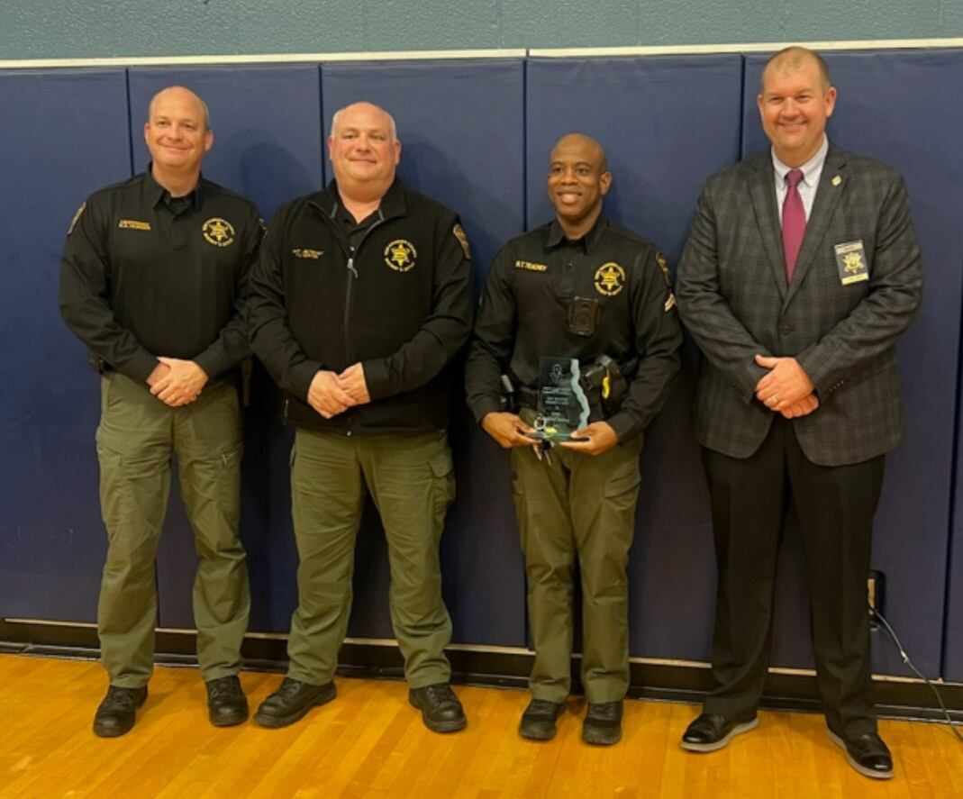 New Hanover County deputy receives 2026 David MacAlpine Award