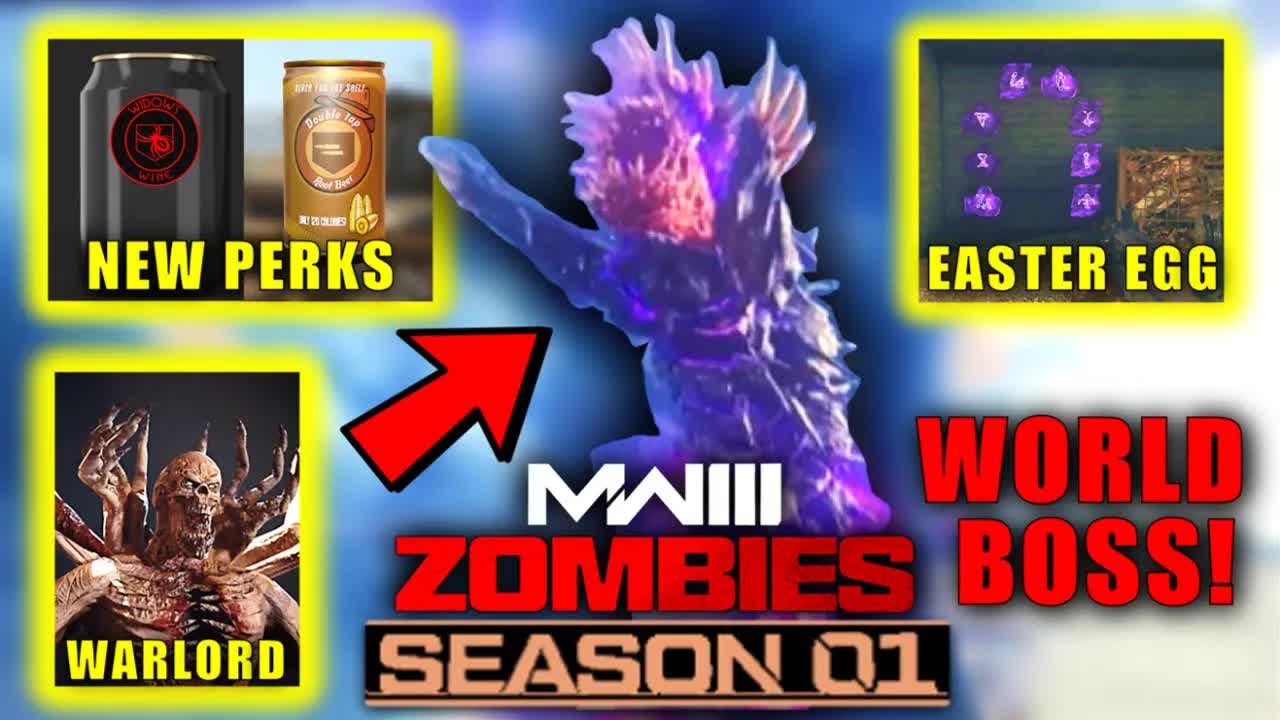 MW3 zombies season 1 update! New perks, bosses, Christmas event, Easter ...