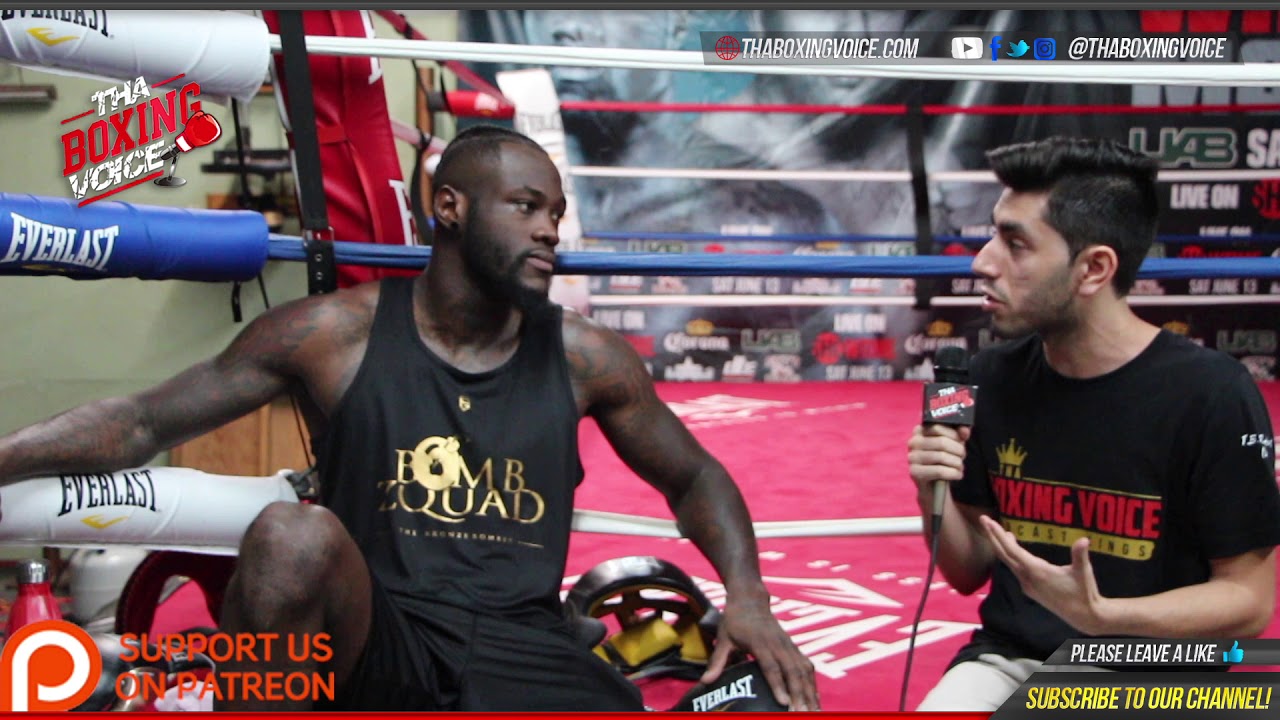 Camp Life: Deontay Wilder Discusses Imitating Muhammad Ali & Chanting ...