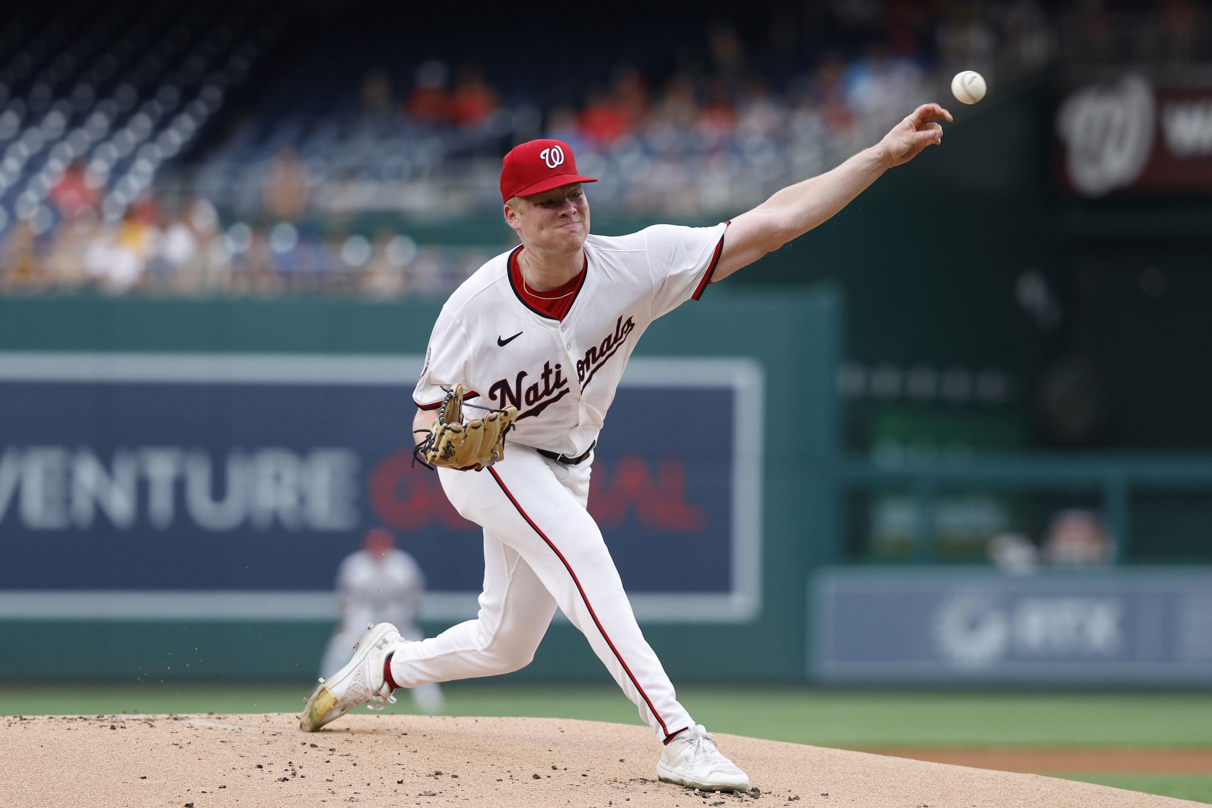 When should Nationals fans expect DJ Herz to return to the mound?
