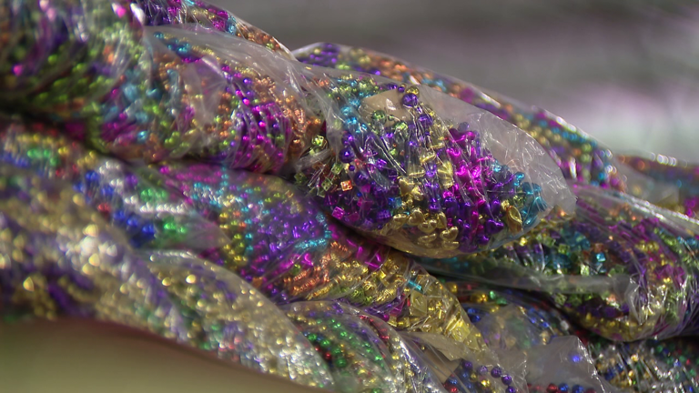 Children’s Gasparilla Parade: Ye Mystic Krewe members sharing ...