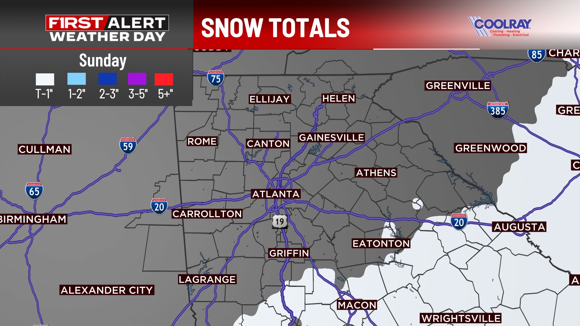 First Alert Weather: Sunday snow chances continue to diminish for metro ...