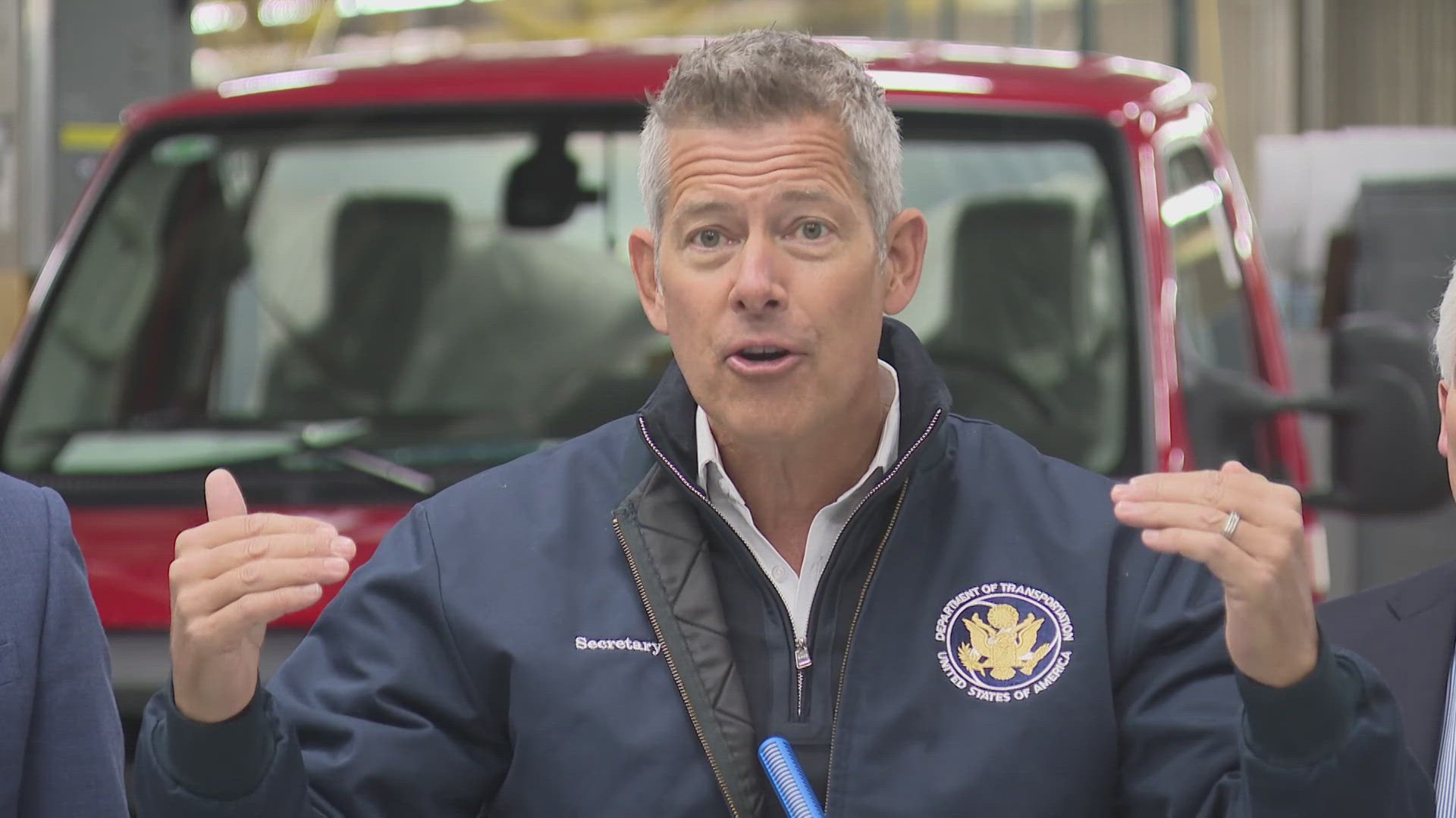 US Transportation Secretary Sean Duffy visits the Ford Avon Lake facility