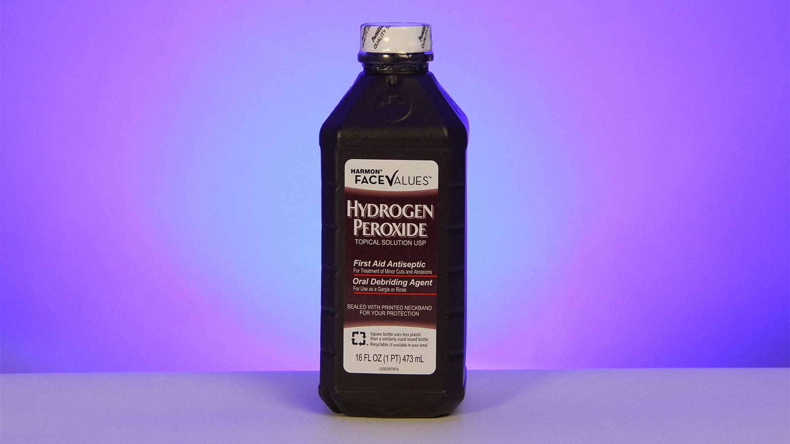 He drank hydrogen peroxide by accident. It caused an embolism in his brain.