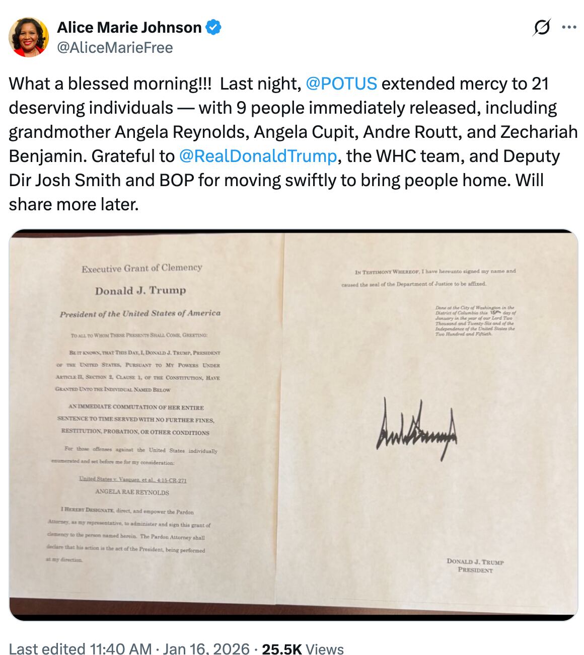 Fraudster Trump’s bonkers pardon spree includes repeat scammer