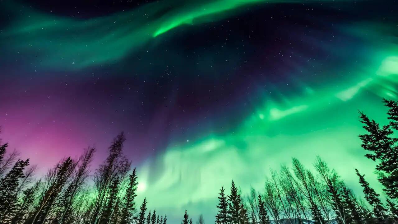 Aurora borealis forecast: Northern lights could light up skies in these ...