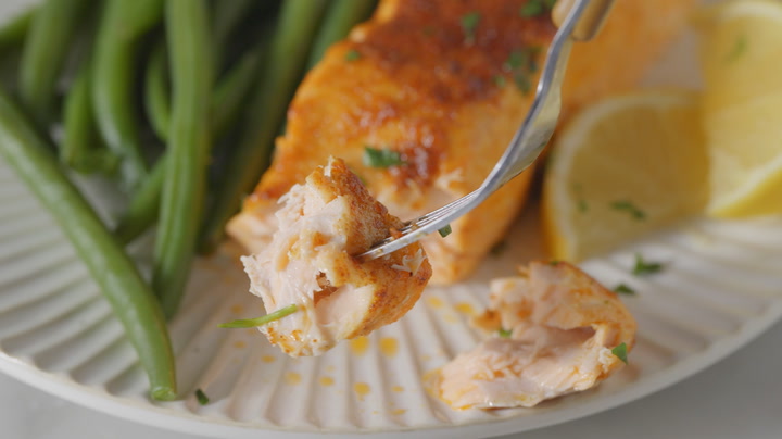 Air fryer salmon