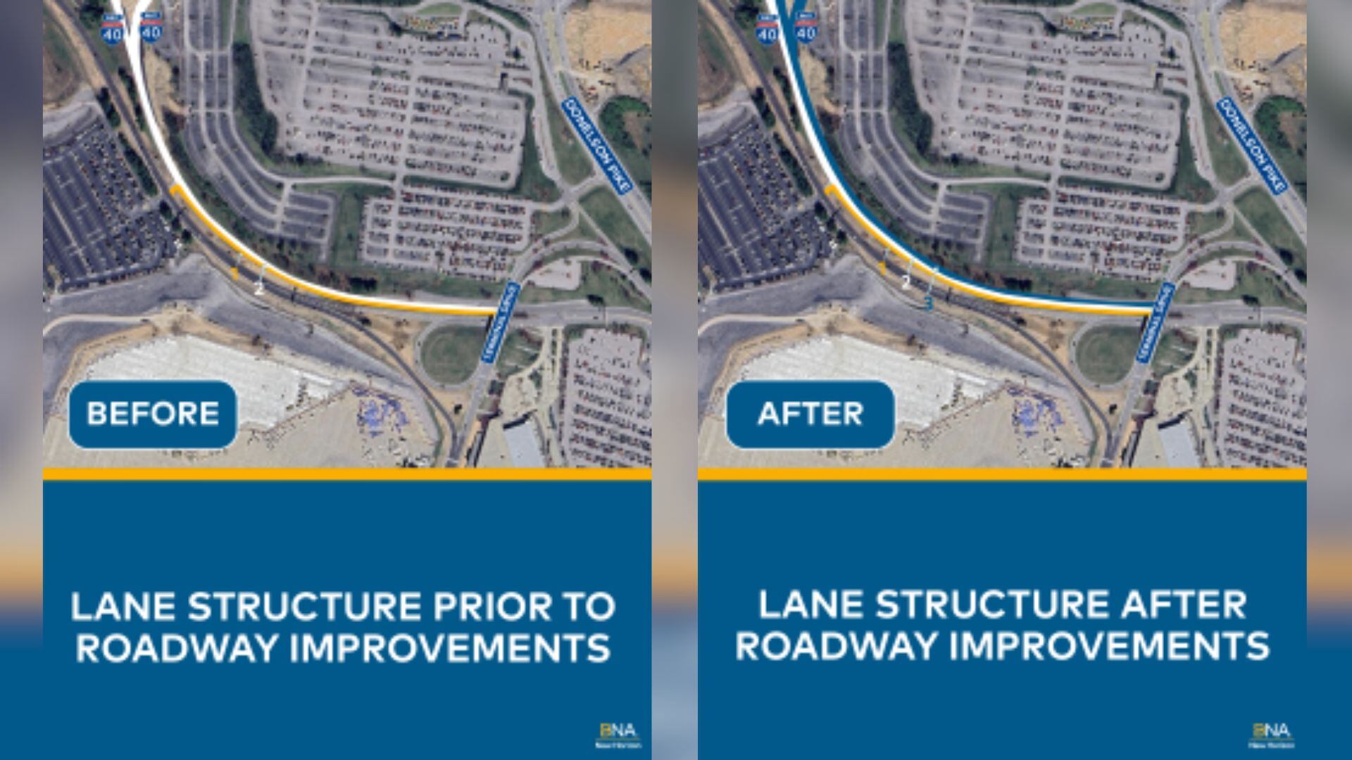 Nashville airport announces upcoming lane closure for construction ...