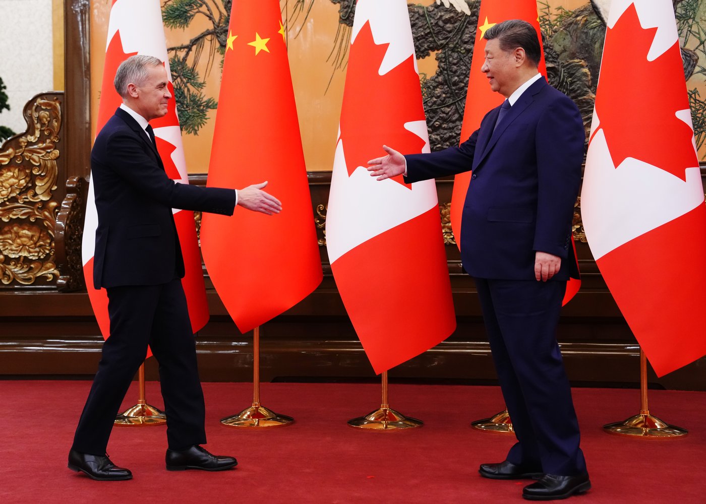 Carney and Xi blanket China's front pages, but trade deal gets little ...