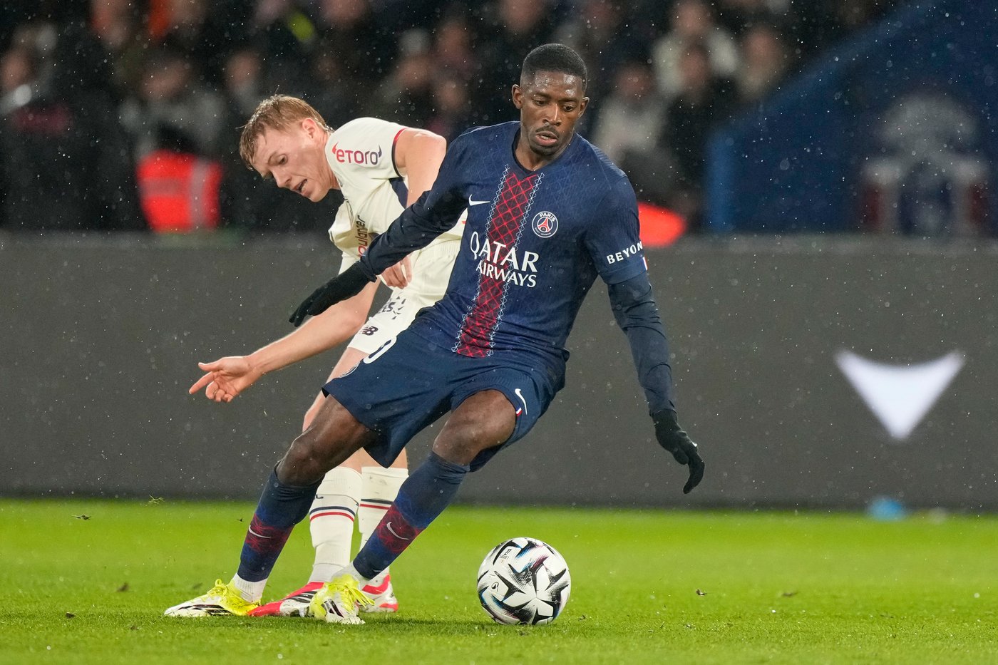 Dembélé destroys Lille and lifts PSG back on top of Ligue 1