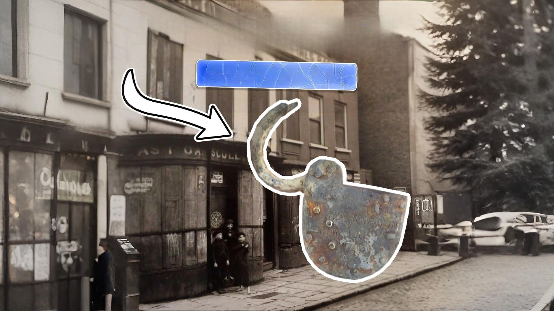 The owner of this padlock lost his youngest son in World War One