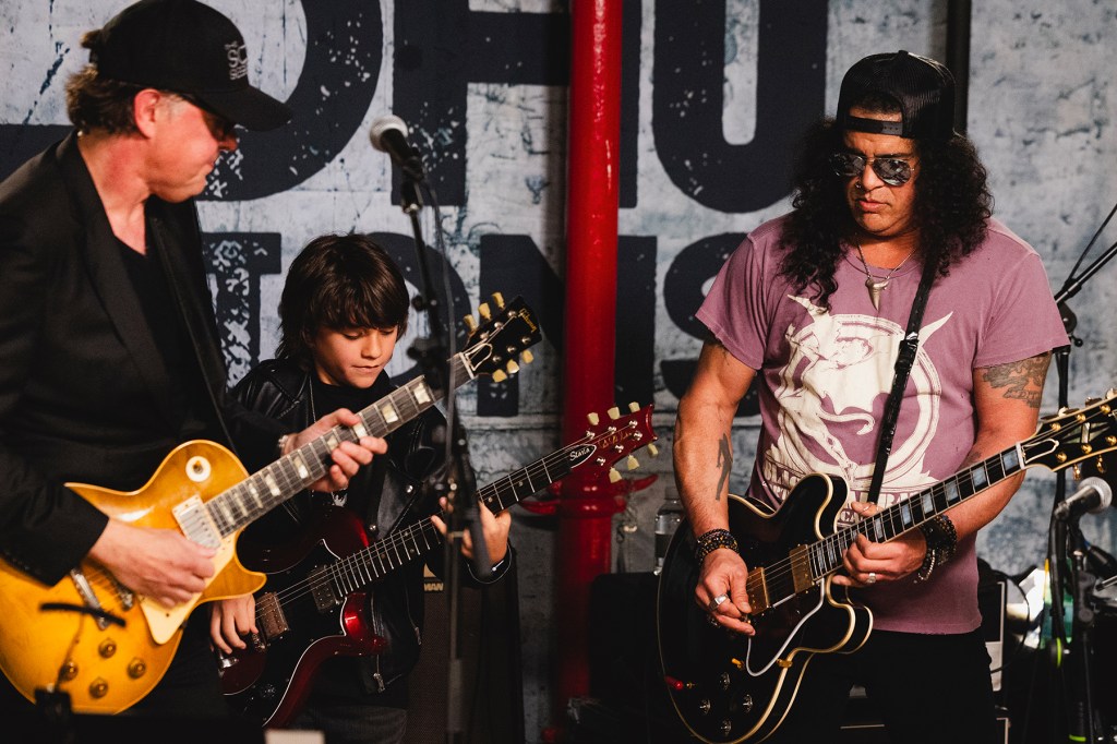 Slash, Joe Bonamassa take things 'Farther Up the Road' in bluesy jam