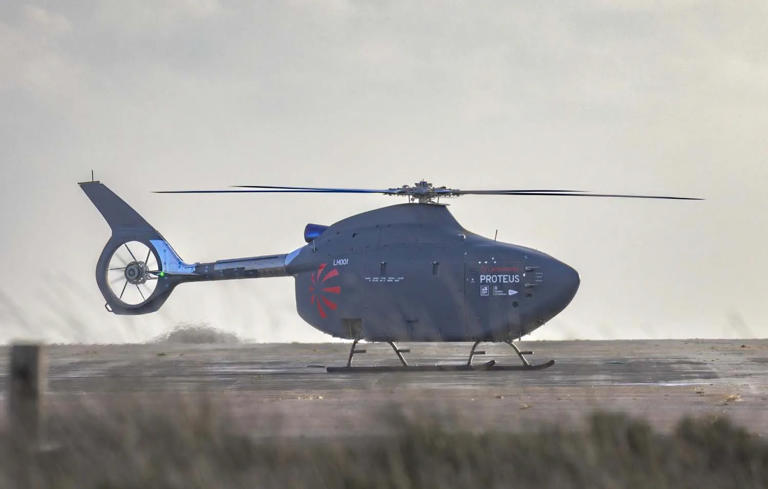 UK flies first autonomous, uncrewed helicopter with over one-tonne ...