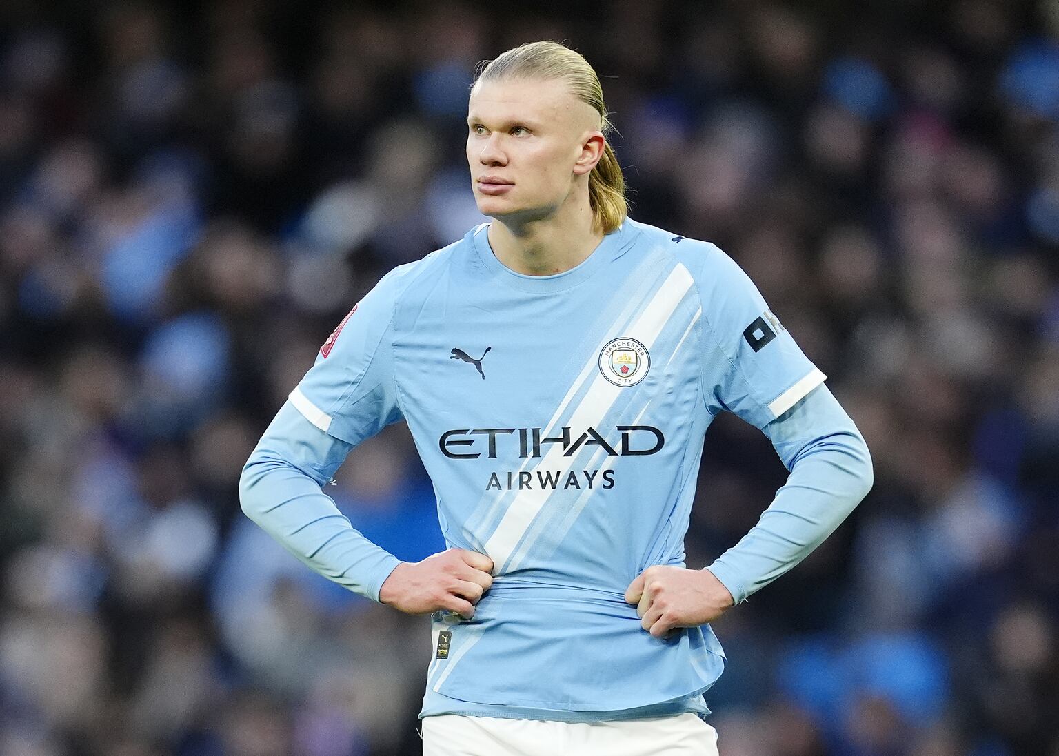 Erling Haaland frustrates Pep Guardiola but Man City boss says 'he'll ...