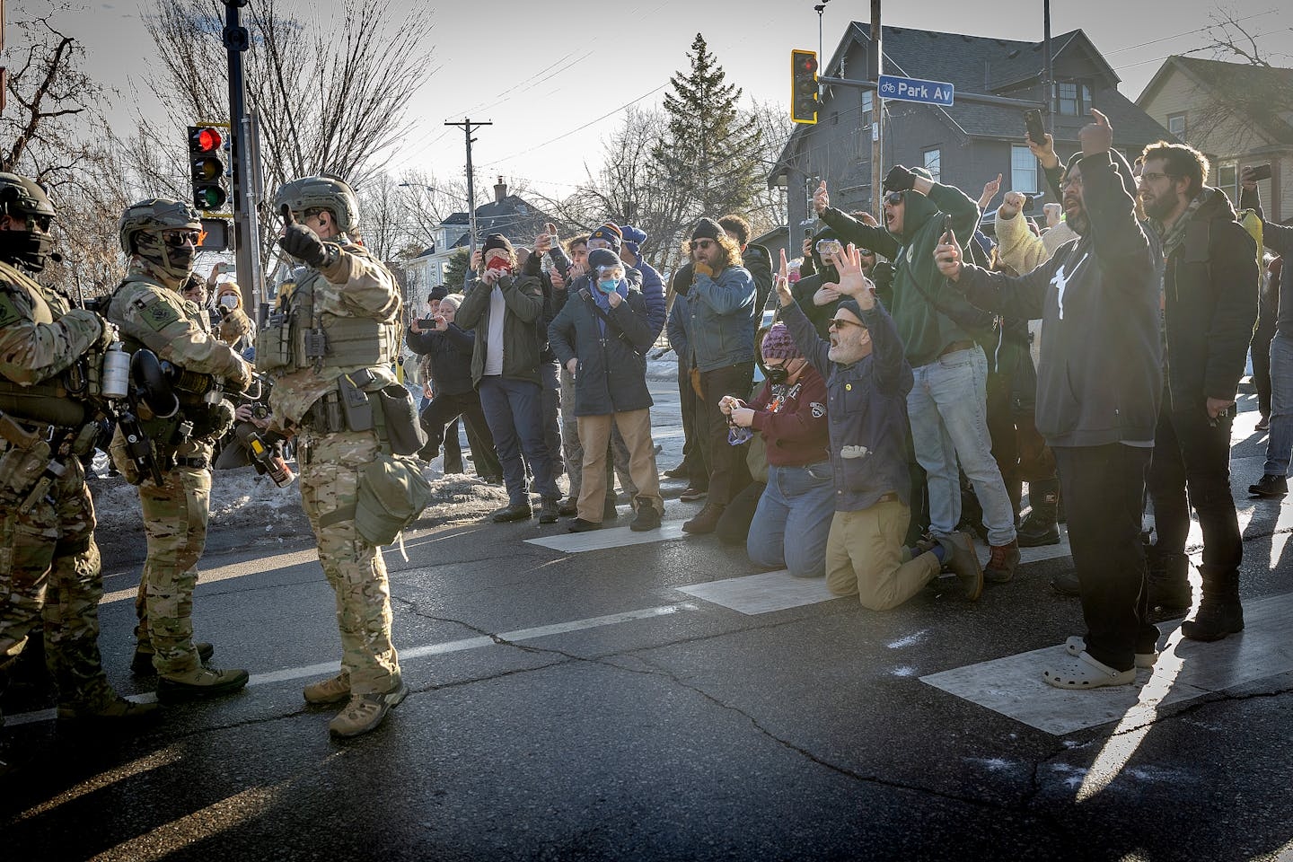 ‘Have y’all not learned?’ Federal agents clash with observers in ...