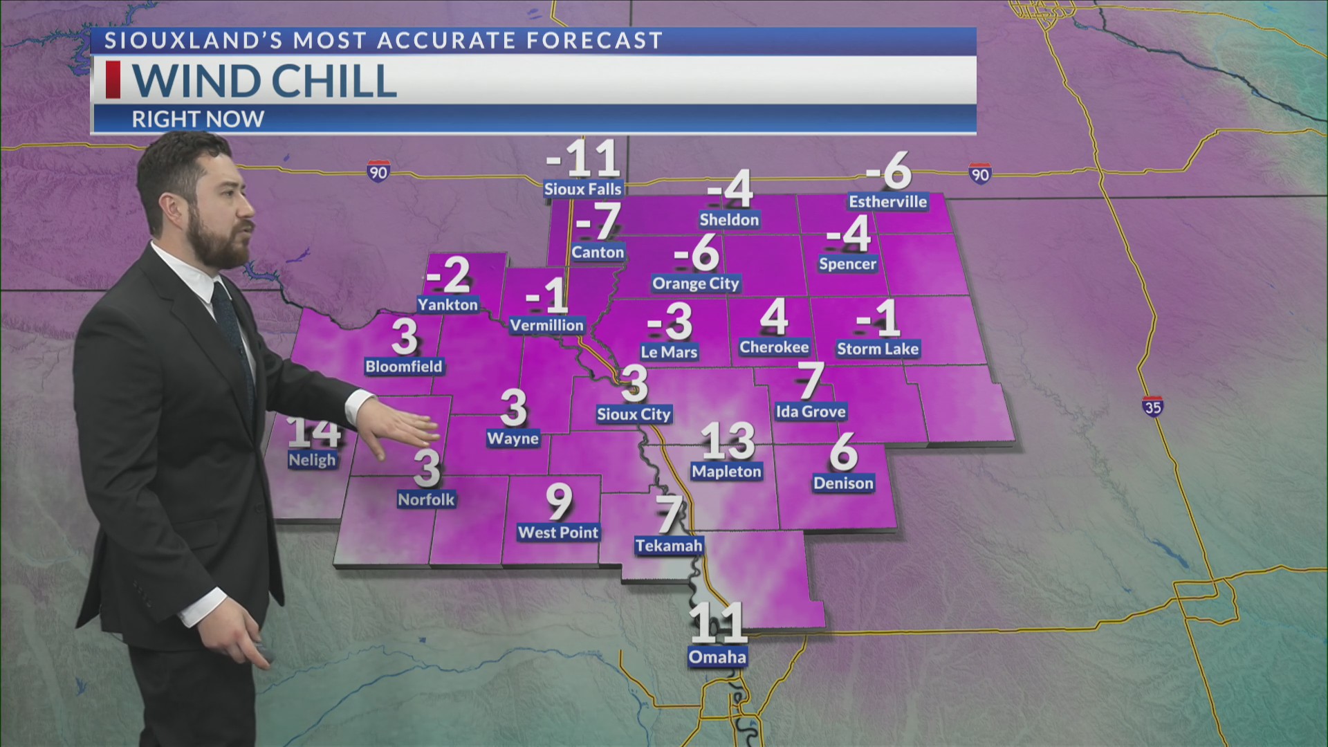 Your afternoon weather report with Victor Perez