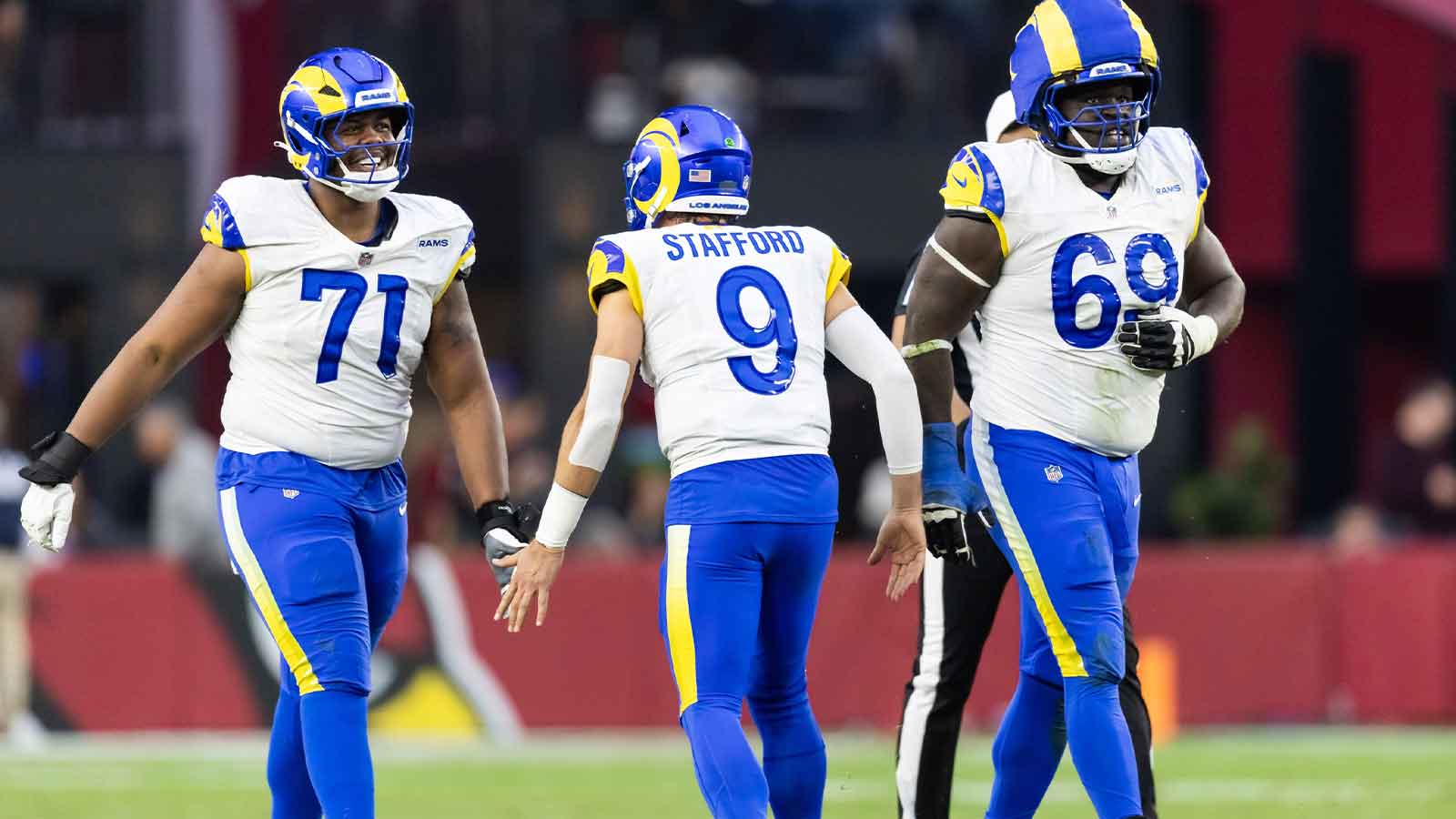 Matthew Stafford’s O-line gets huge upgrade before Rams-Bears playoff game