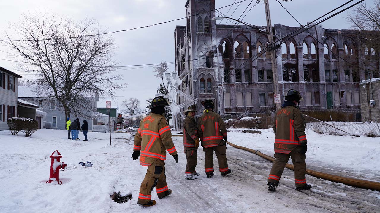 Neighbors share memories of St. Ann's School building after 4-alarm fire