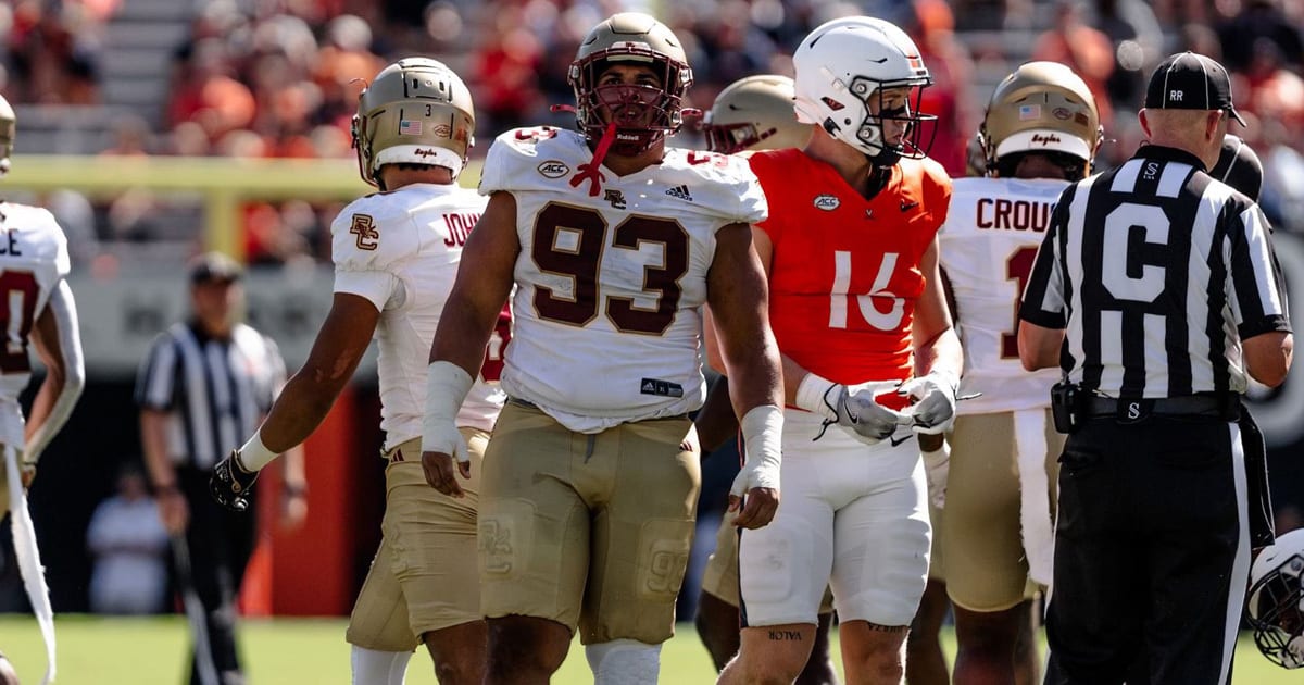 Boston College transfer DL Owen Stoudmire commits to Nebraska