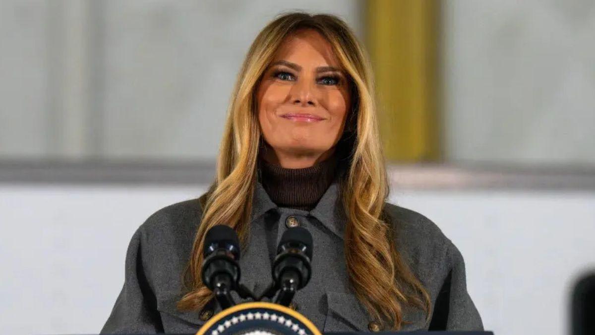 Melania Trump trolled for sounding like a robot while praising AI ...