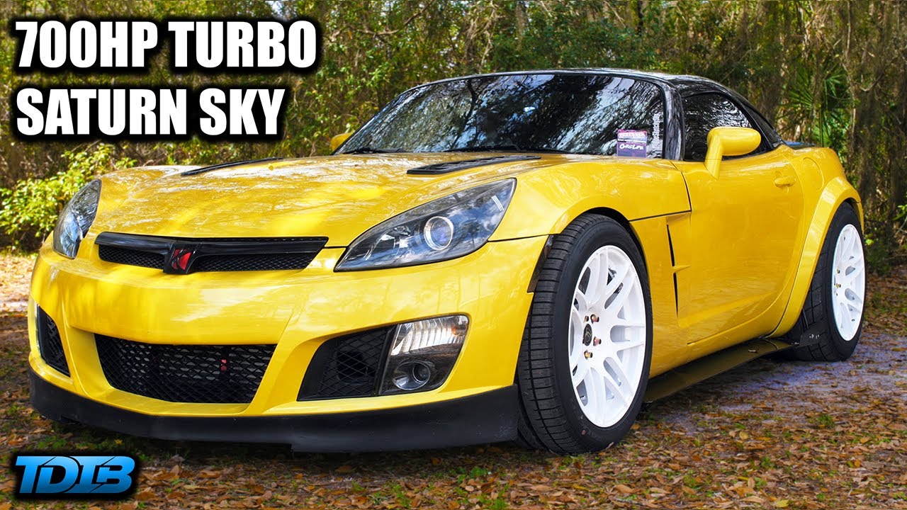 A 700HP Saturn Sky is hilariously dumb