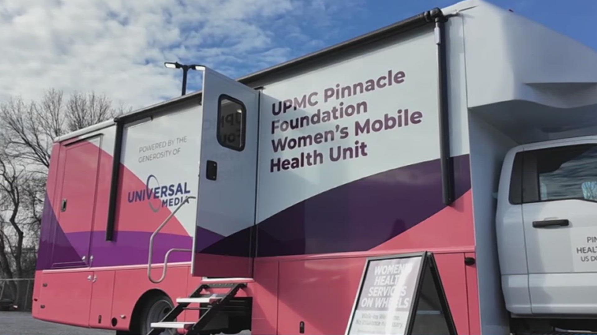 Women’s mobile health unit aims to expand care across central Pa.