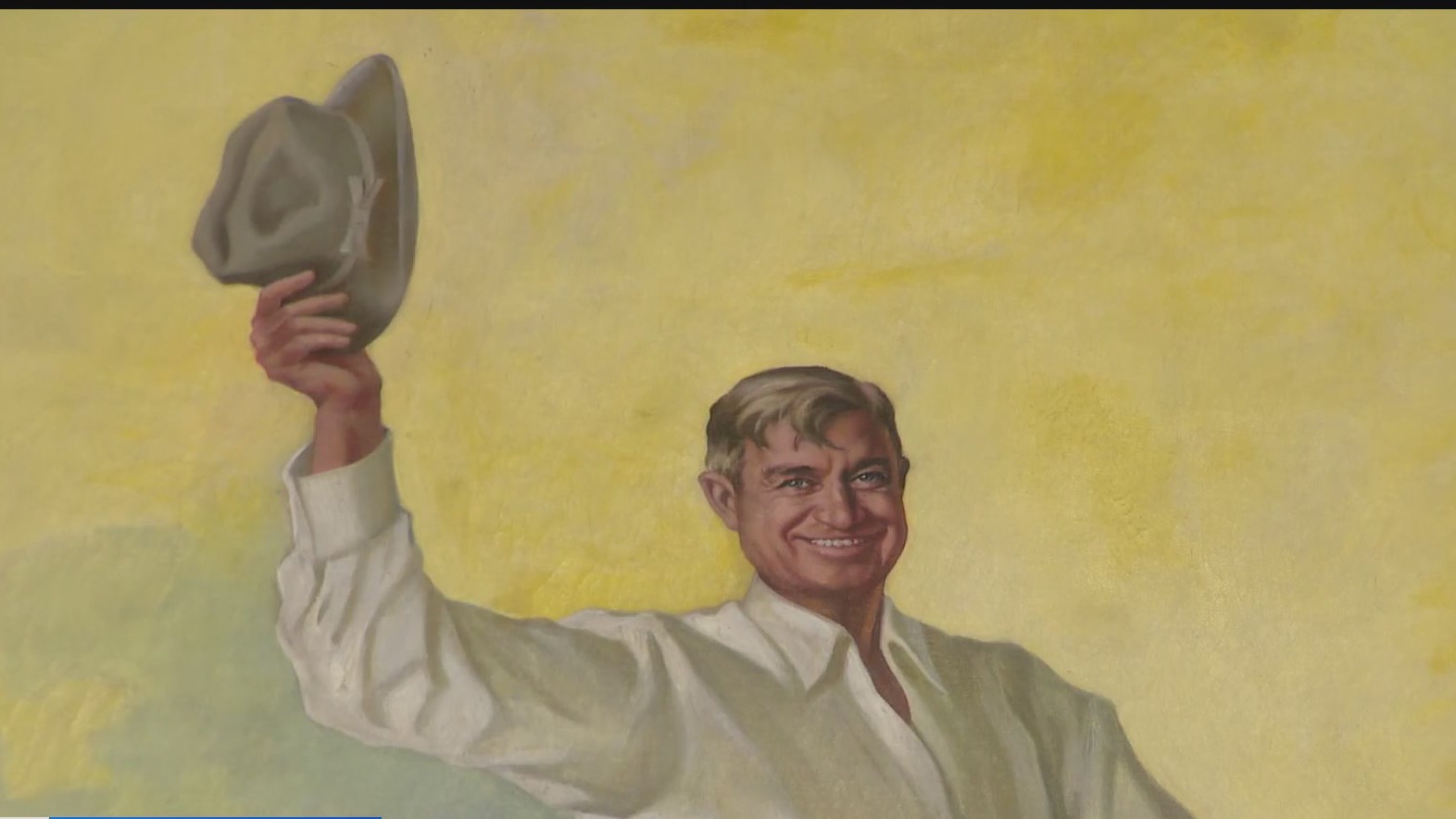 Will Rogers Memorial Center restores iconic 15-foot portrait as part of ...