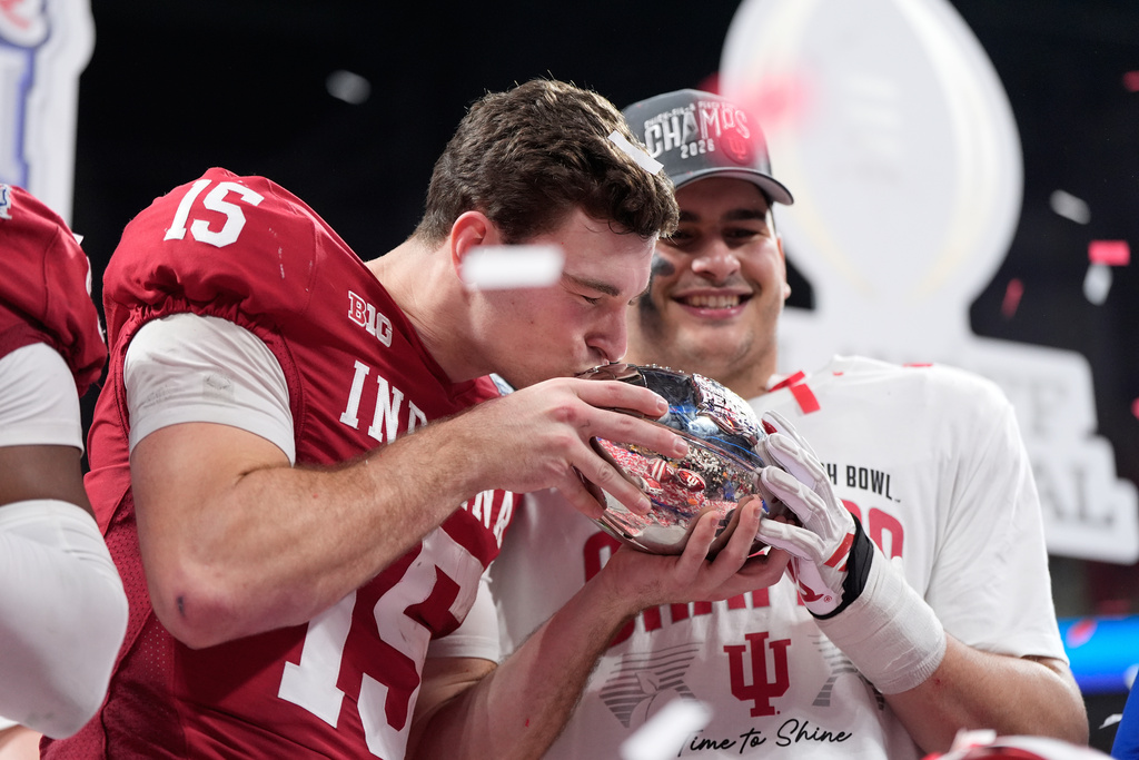 No. 1 Indiana looking for a storybook ending to complete this real-life ...