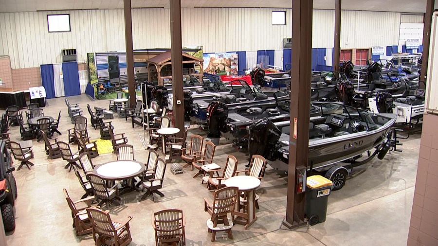 Thinking spring at the outdoor show