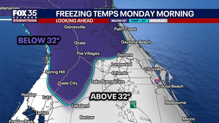 Orlando weather: Another cold snap on the way for Central Florida after ...