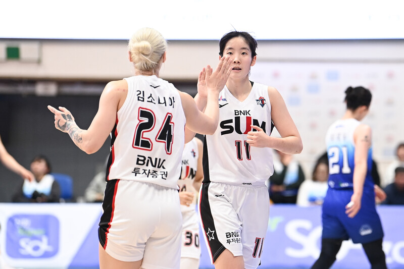 [WKBL 3라운드 리뷰] '공동 3위' BNK의 순위 하락 요인