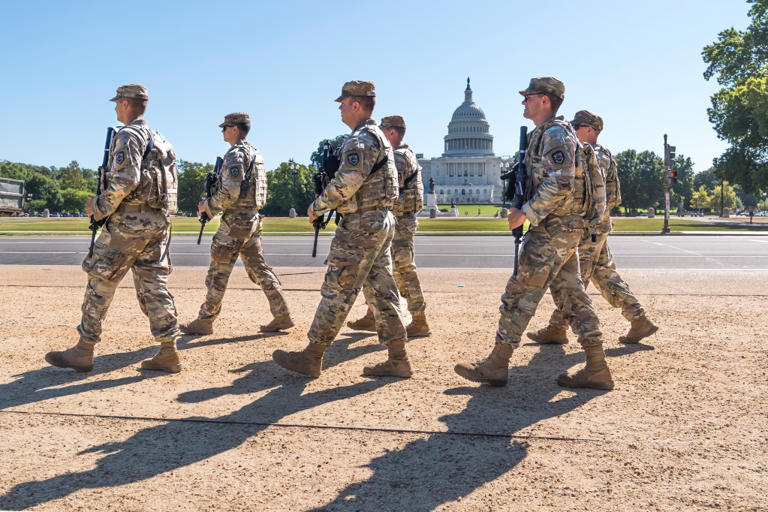 National Guard troops in DC extended months beyond deadline