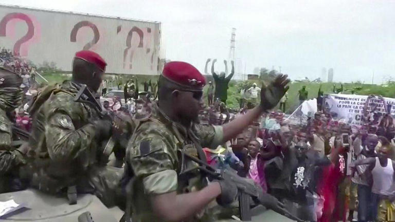 From camouflage to tracksuits - Guinea's junta leader poised to become ...