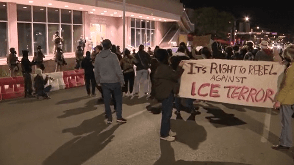 Police defend use of non-lethal pepper ball rounds during weekend anti ...