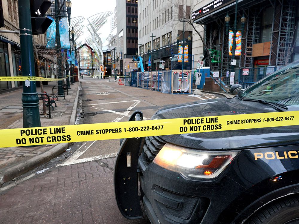 Calgary murder suspect accused of cutting off ankle monitoring bracelet ...