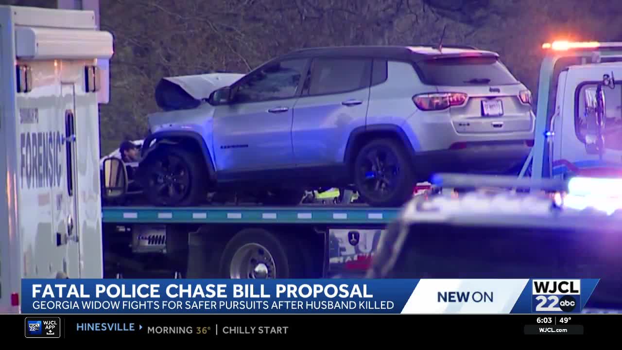 New bill targets high-speed police chases after deadly Savannah crash