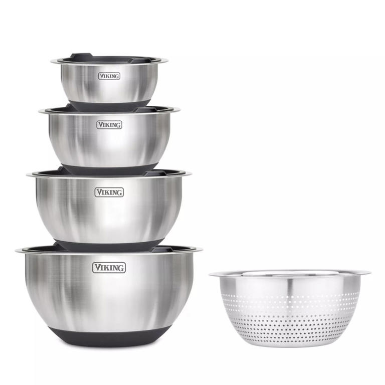 Macy's is selling a $200 stainless steel mixing bowl set for just $70