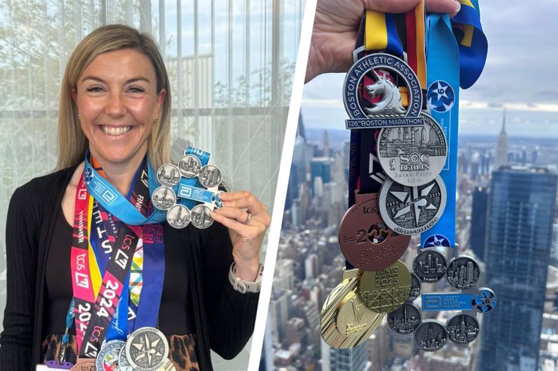 'Six-star' runner Sarah Price completes all world marathon majors ...