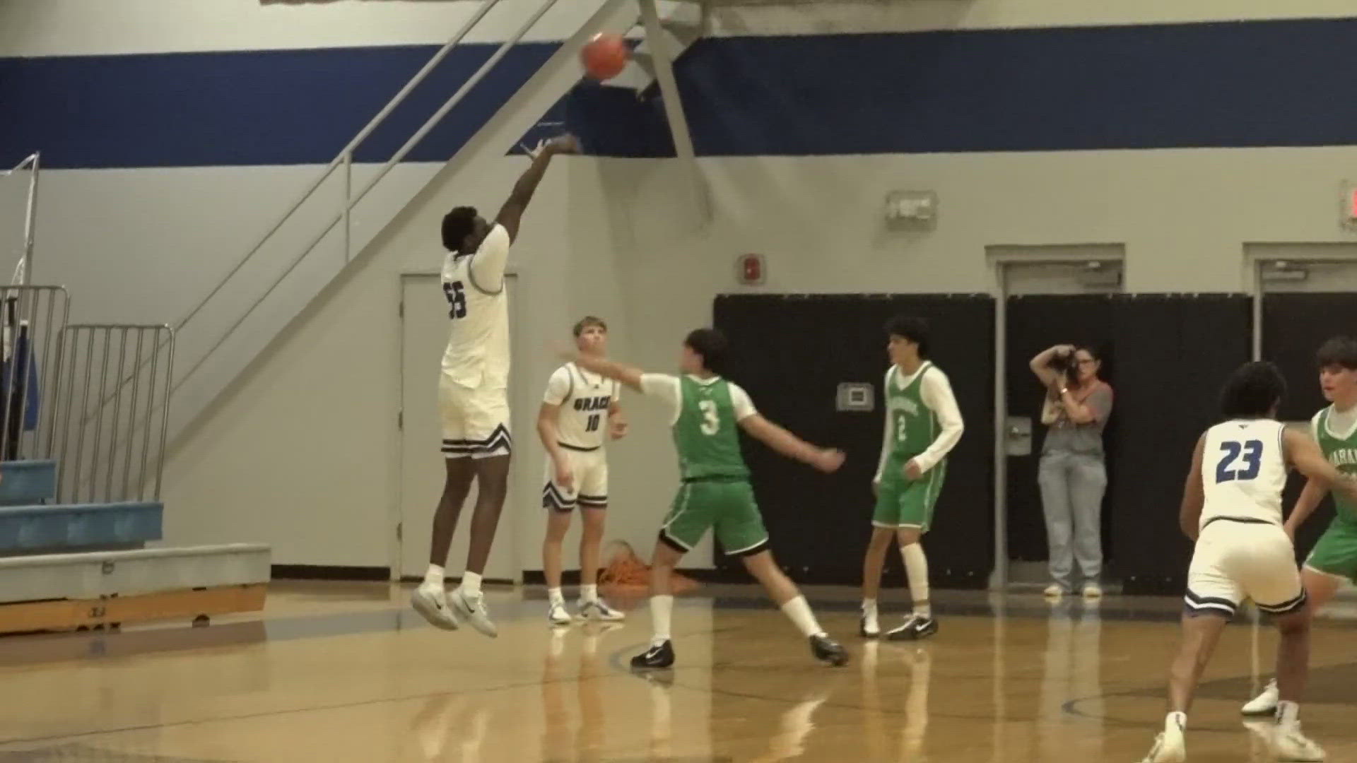 Brook Hill basketball hosts Grace for private school rivalry