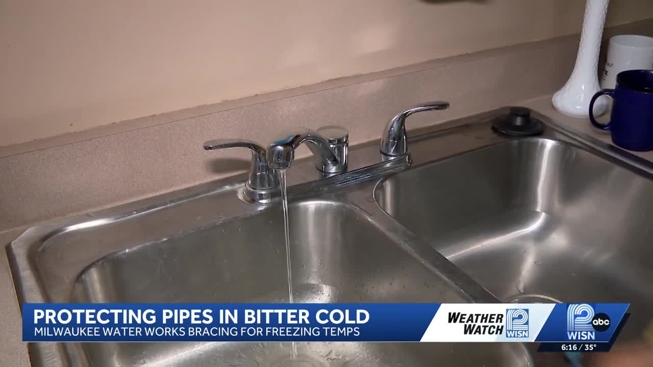 Milwaukee Water Works advises residents on preventing frozen pipes