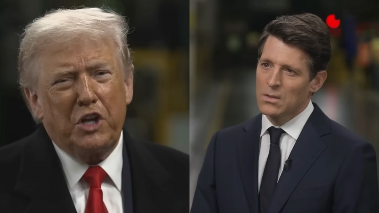 Donald Trump dice a Tony Dokoupil che non sarebbe conduttore della CBS ...